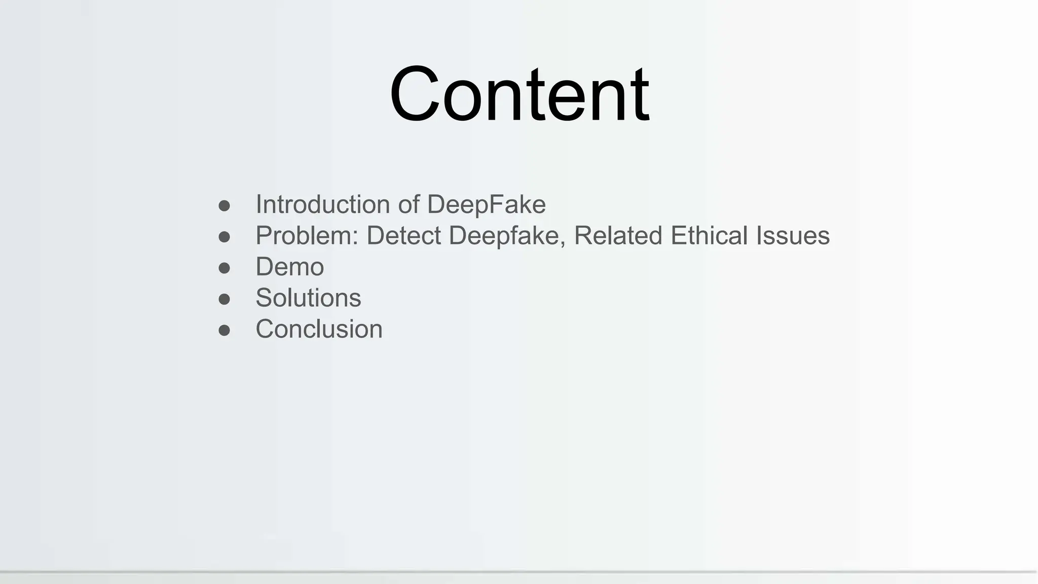 DeepFake Teori and Implementation Ho When What Best Practice | PPTX