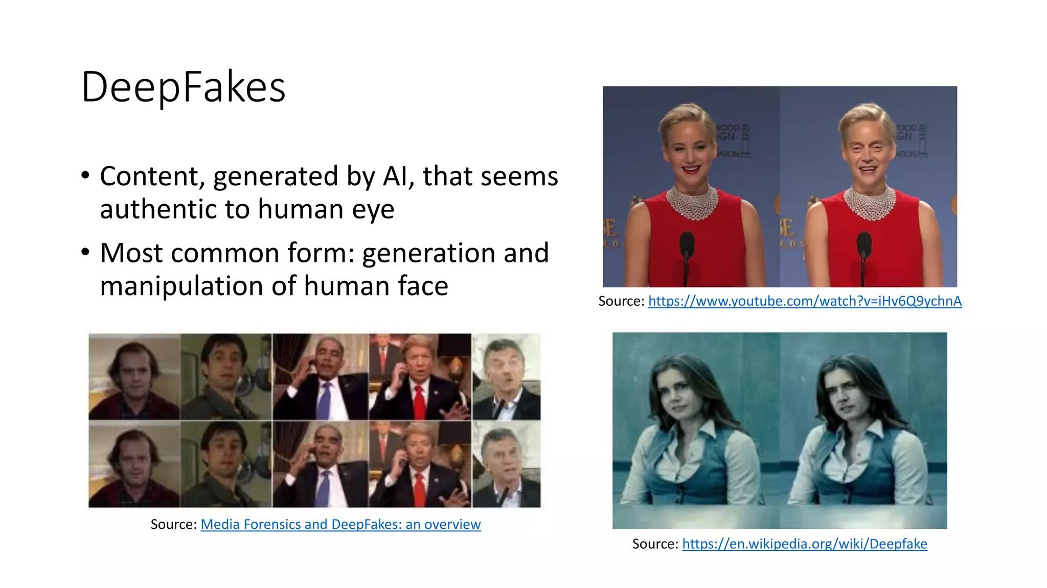 Deepfake detection | PDF