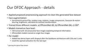 Deepfake detection | PDF