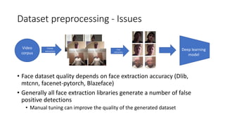 Deepfake Detection: The Importance of Training Data Preprocessing and Practical Considerations | PPT