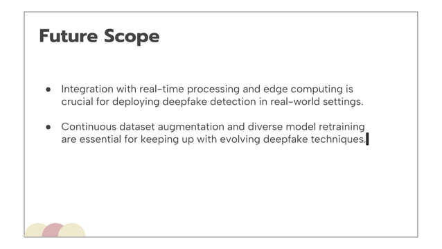 Deepfake Detectionusing Machine Learning Pptx Computing Technology And Computing
