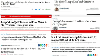 DeepFake ppt- detection system and ppt on deepfake media | PPTX