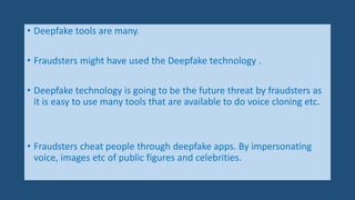 Deepfakes | PPTX