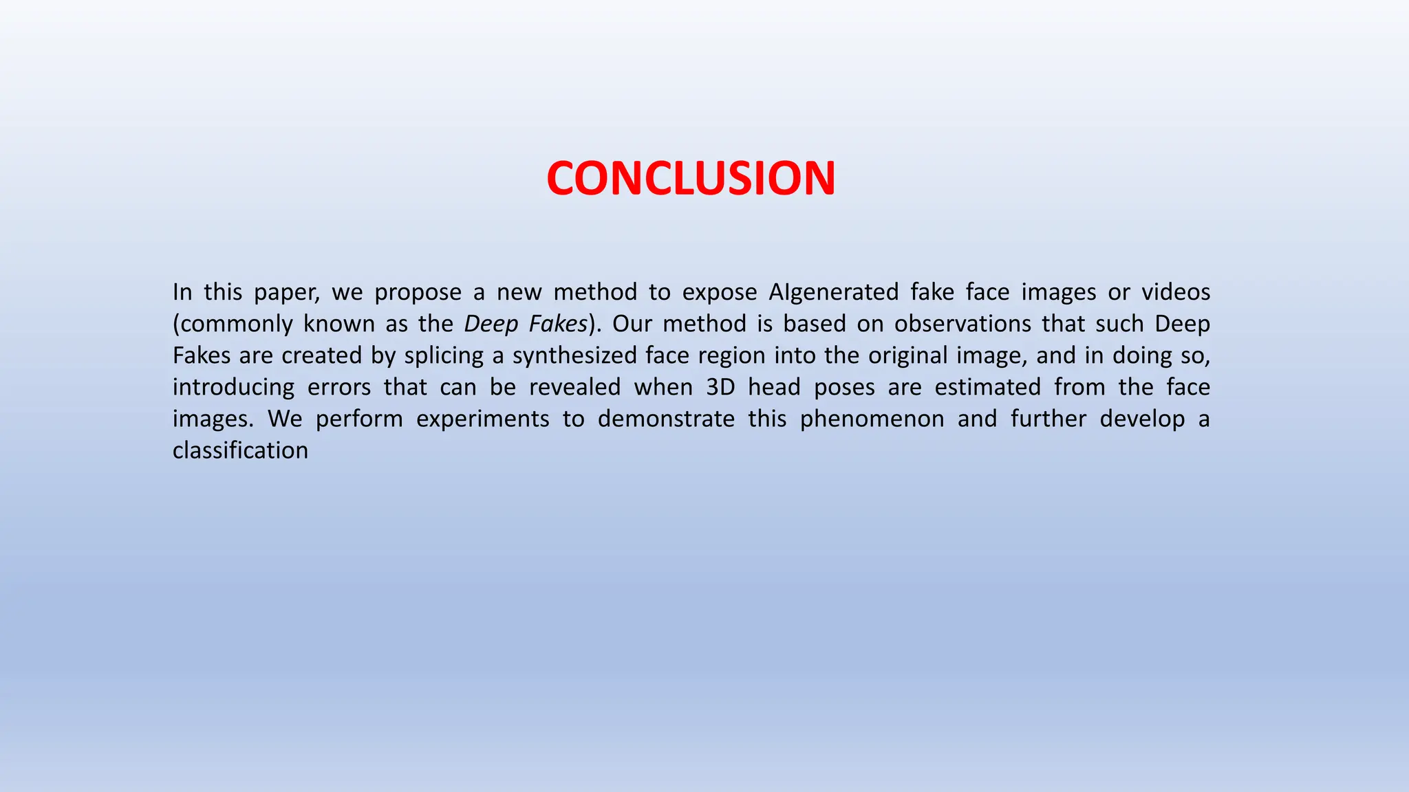 DeepFakes presentation : brief idea of DeepFakes | PPTX | 3-D Graphics | Computer Software and ...