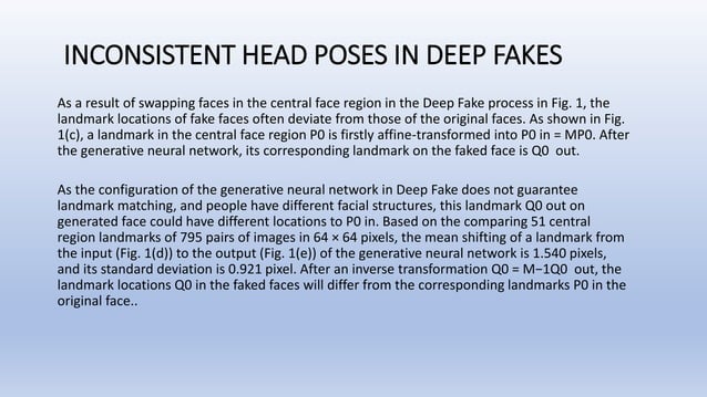 DeepFakes presentation : brief idea of DeepFakes | PPTX | 3-D Graphics ...