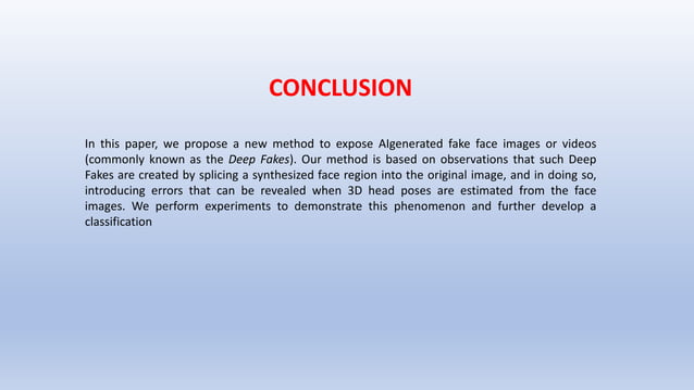 DeepFakes presentation : brief idea of DeepFakes | PPTX | 3-D Graphics ...