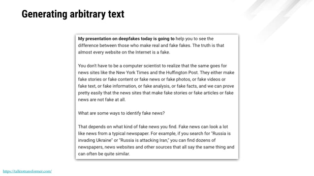 Deepfakes - How they work and what it means for the future | PDF