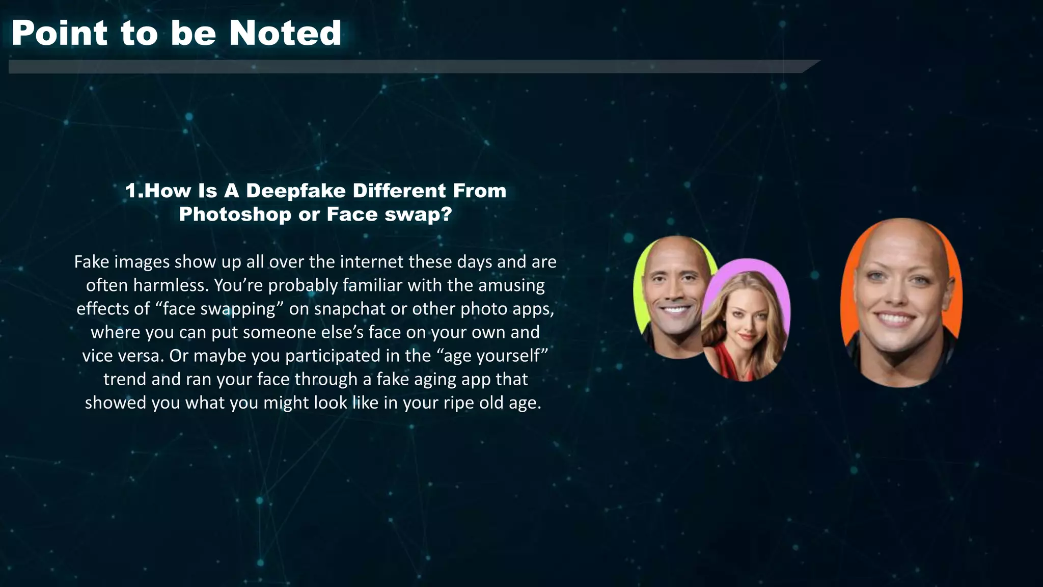 Deep Fakes Artificial Intelligence.pptx | Artificial Intelligence | Technology & Computing