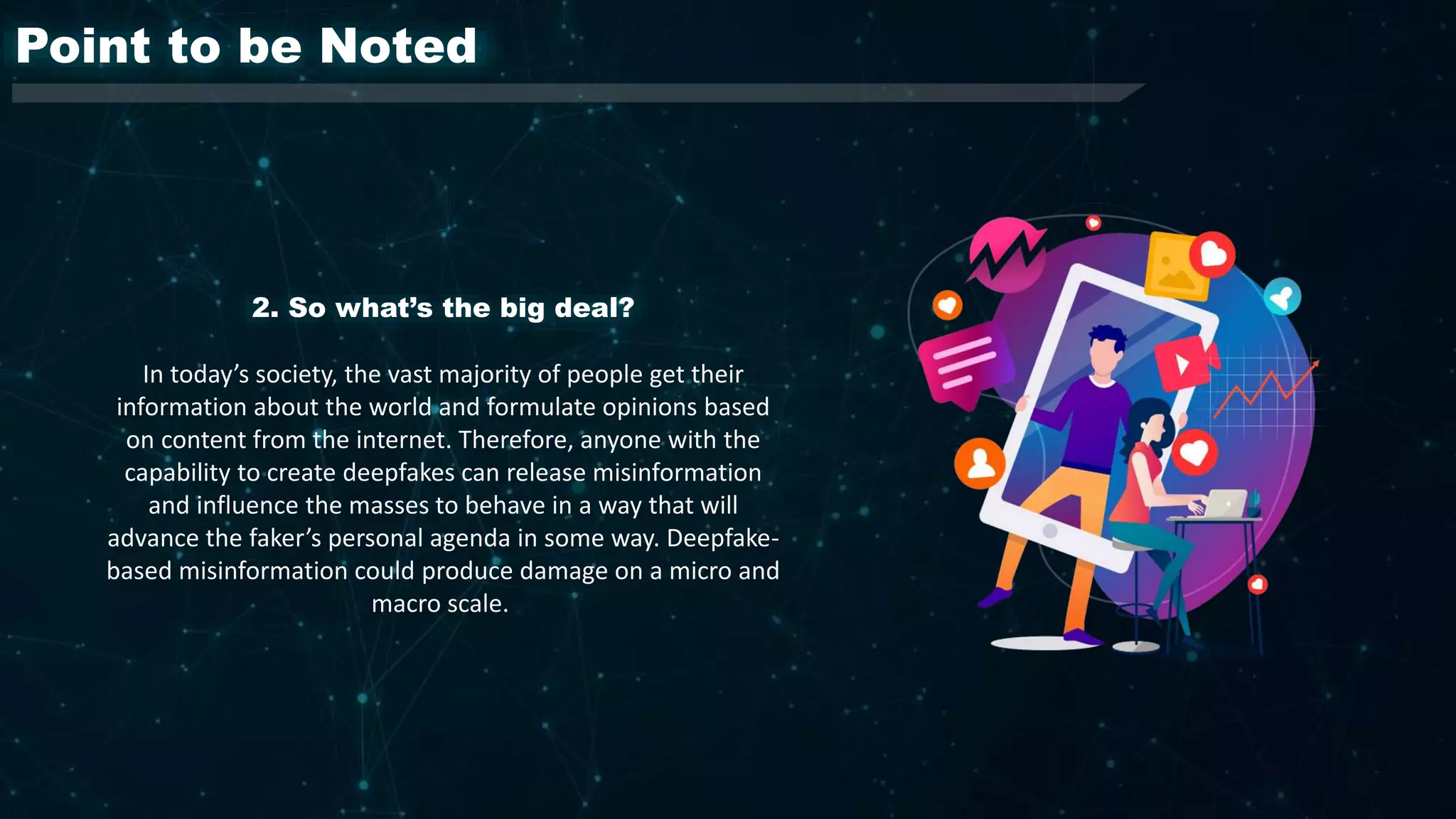 Deep Fakes Artificial Intelligence.pptx | Artificial Intelligence ...