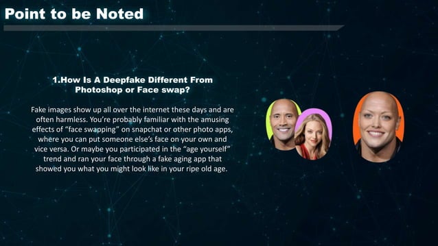 Deep Fakes Artificial Intelligence.pptx | Artificial Intelligence ...