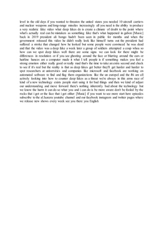 Deep fake script | DOCX