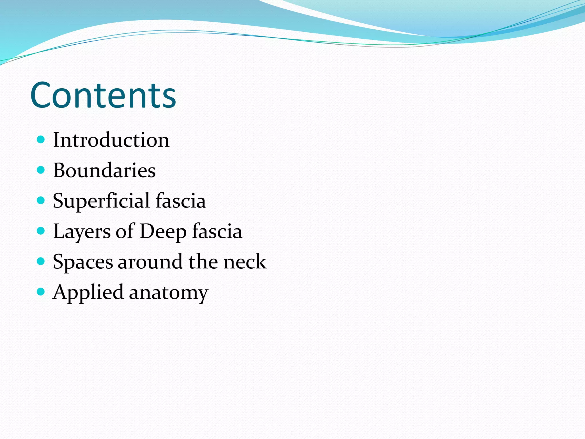 Deep fascia of Neck | PPTX