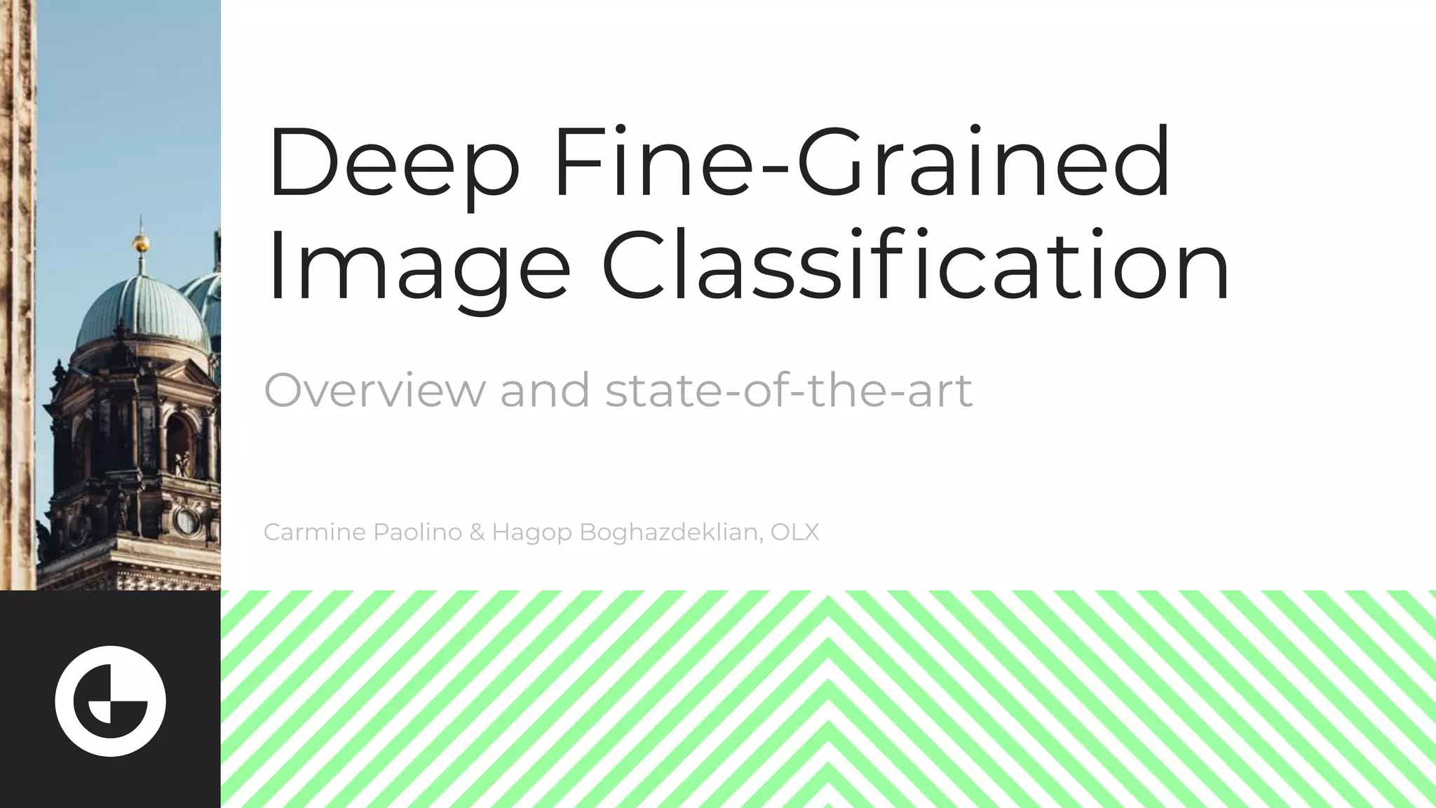 Deep Fine-Grained Image Classification [Keynote at IFIP WCC 2018] | PPT