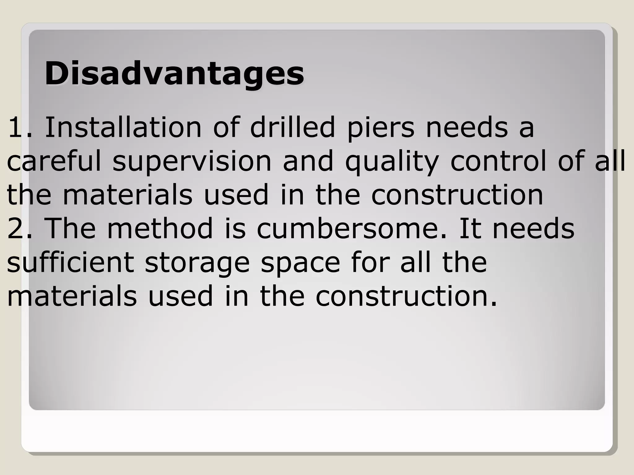 Deep foundation.types and design | PPT