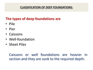 deep foundation.ppt