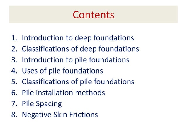 deep foundation.ppt