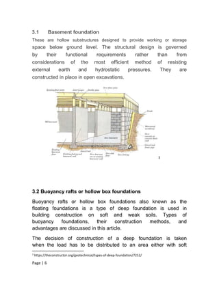 Deep foundation full information | PDF | Canoeing and Kayaking ...