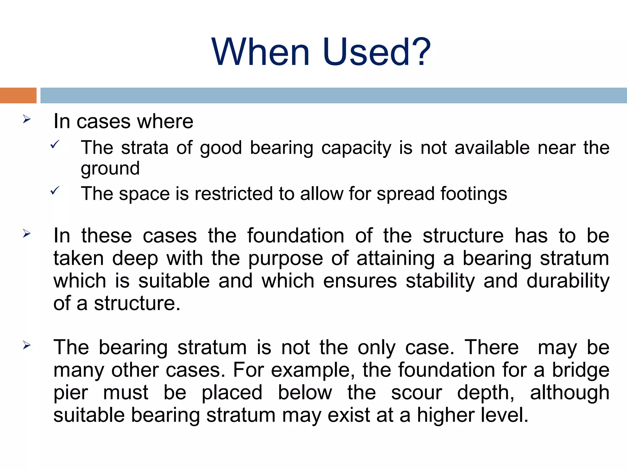 ALL ABOUT DEEP FOUNDATIONS | PPT