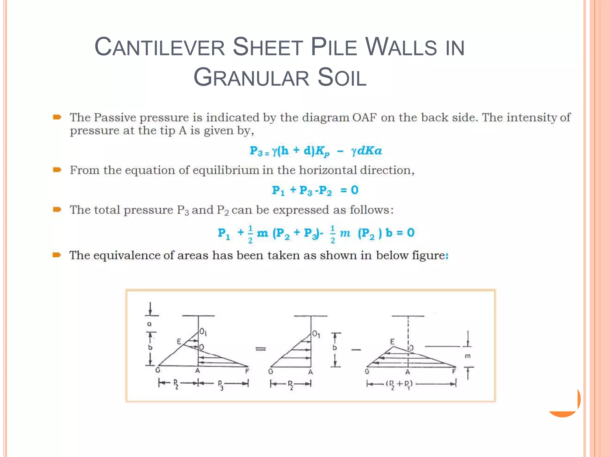 Deep foundations sheet pile | PPTX