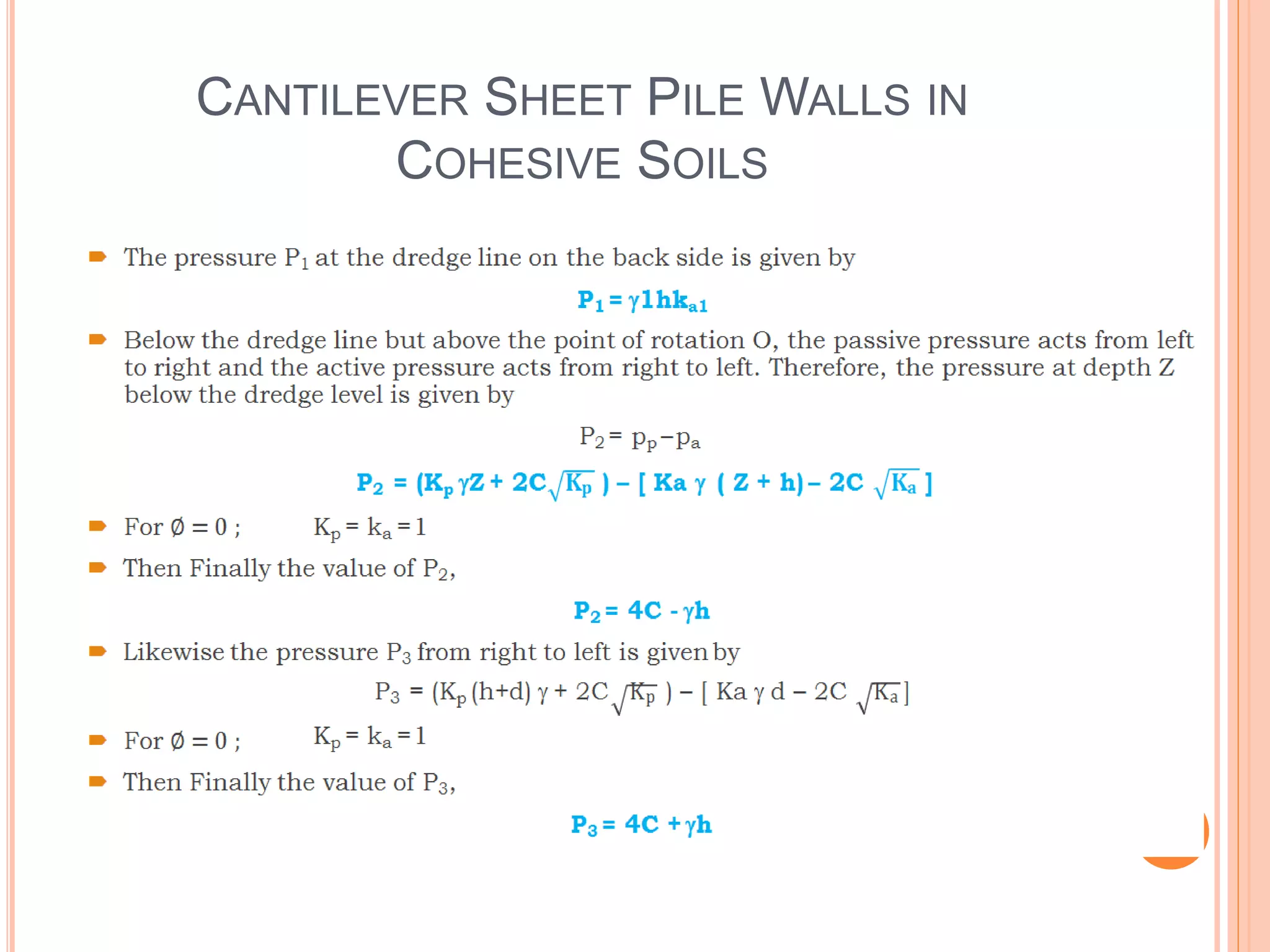 Deep foundations sheet pile | PPTX