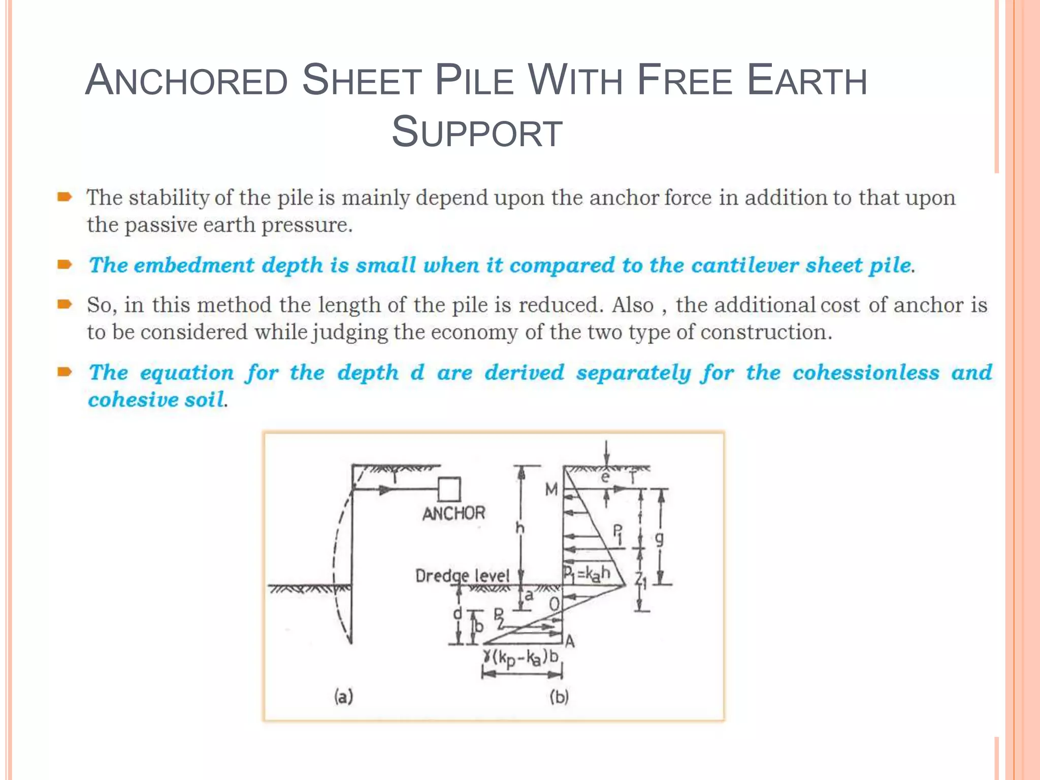 Deep foundations sheet pile | PPTX