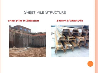 Deep foundations sheet pile | PPT