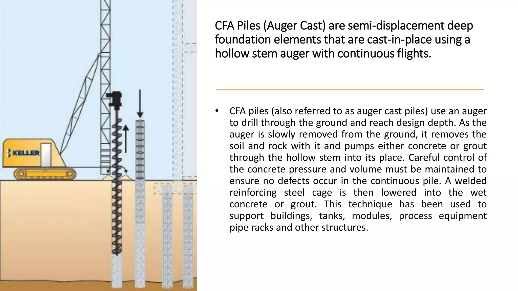 Pile foundations Case Study Delhi Metro Site Visit | PPTX
