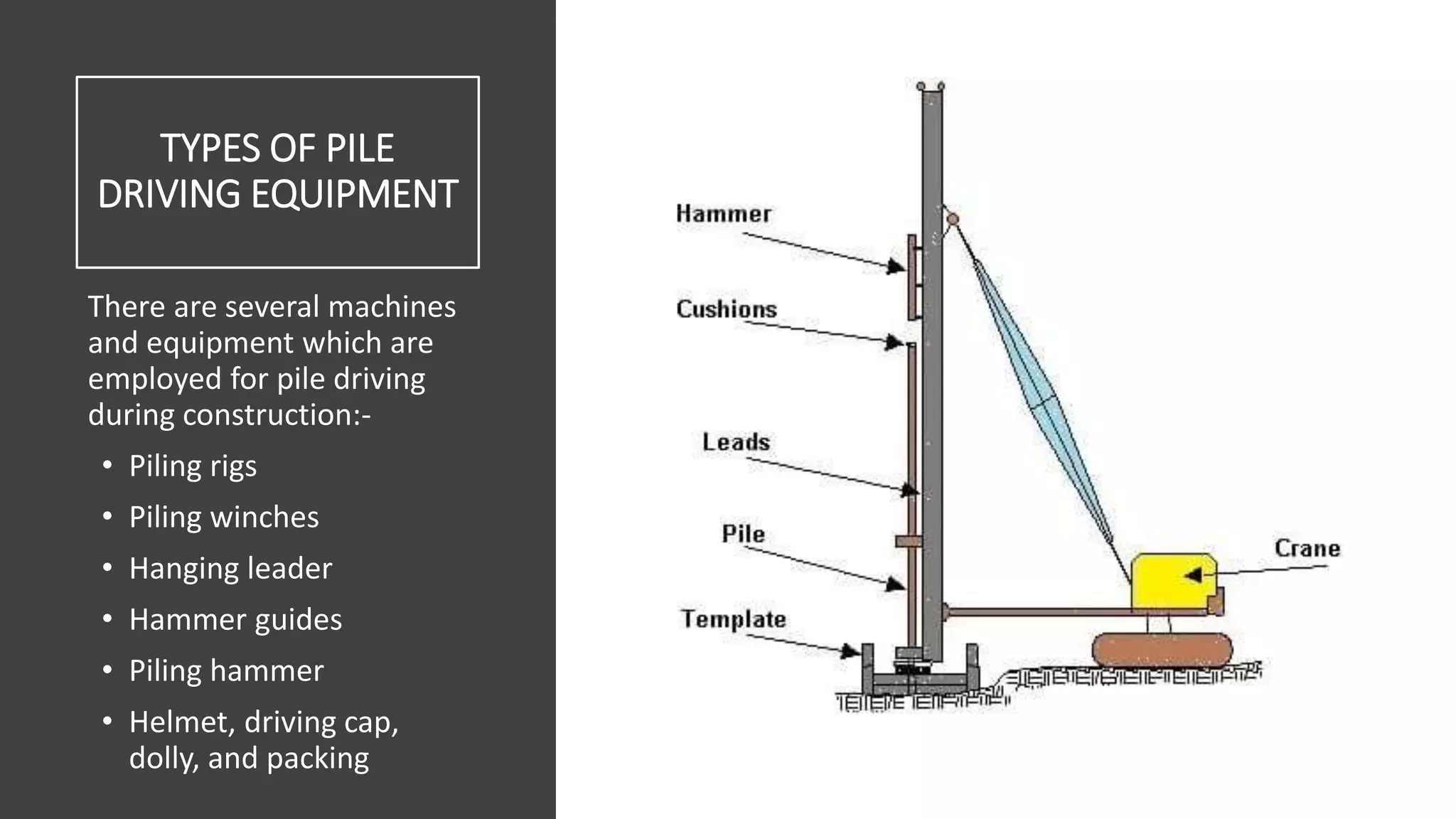Pile foundations Case Study Delhi Metro Site Visit | PPTX