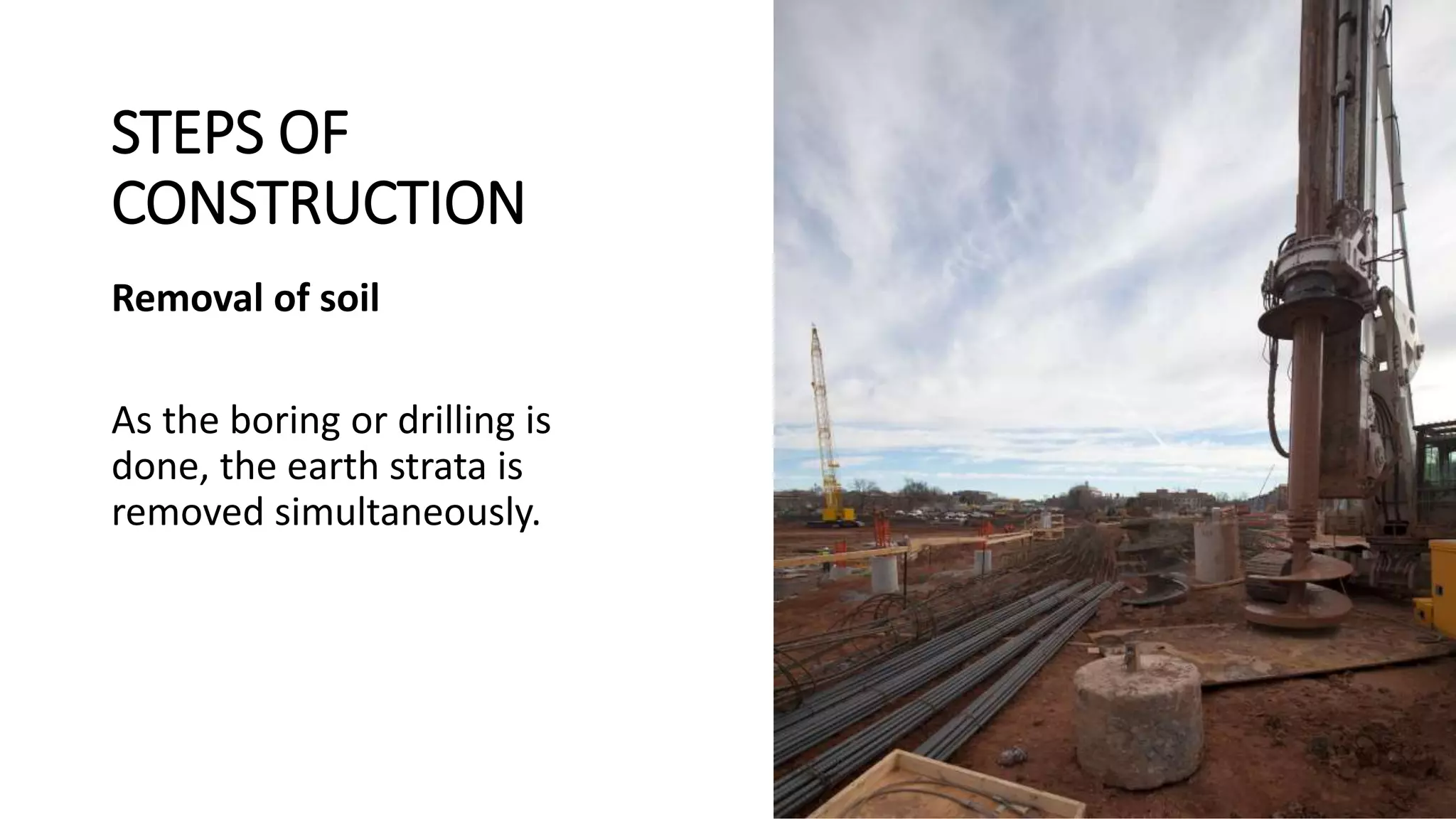Pile foundations Case Study Delhi Metro Site Visit | PPTX