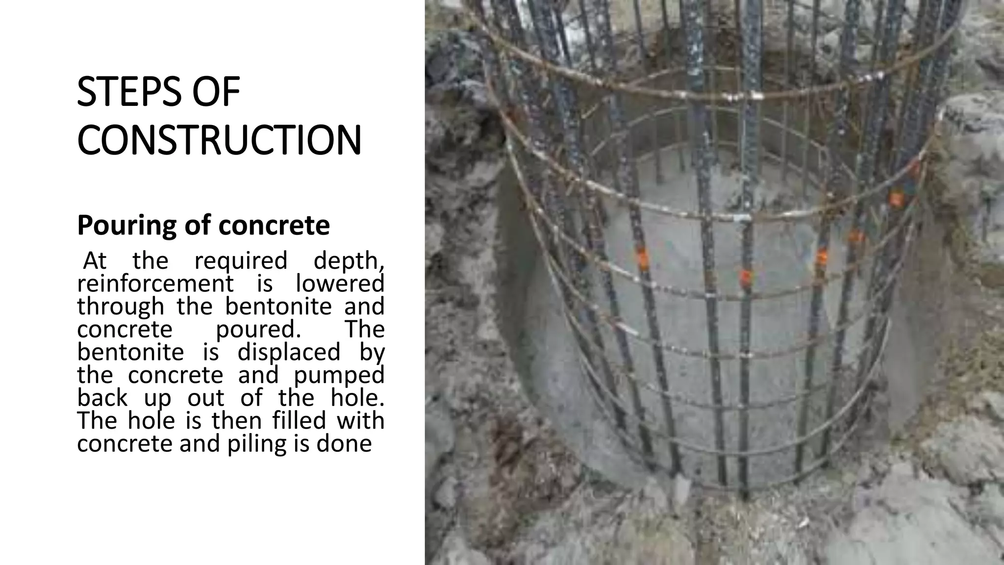 Pile foundations Case Study Delhi Metro Site Visit | PPTX