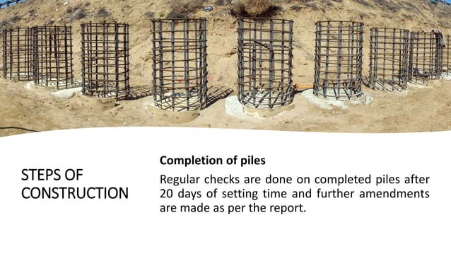 Pile foundations Case Study Delhi Metro Site Visit | PPTX | Civil ...