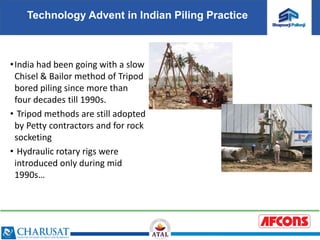 Deep Foundation Technologies for Resurgent India Charotar Basarkar ...