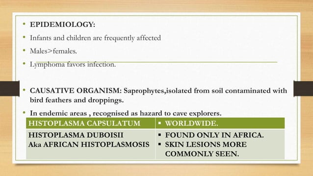 DEEP FUNGAL INFECTION09887275700434.pptx | Skin and Dermatology ...