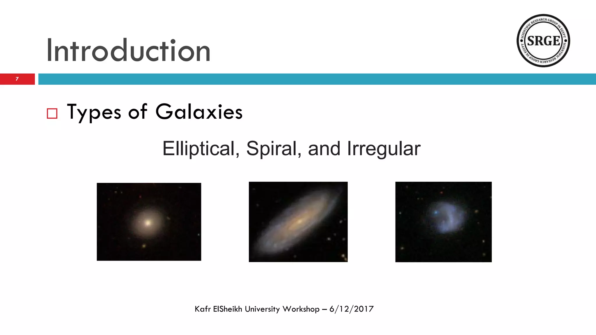 Deep galaxy classification of galaxies based on deep convolutional neural networks | PPT