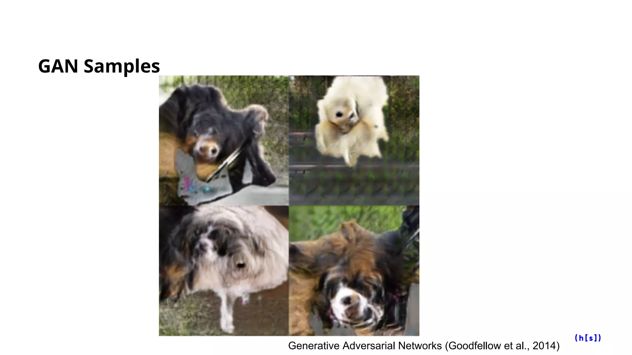 Deep Generative Modelling (updated) | PPT