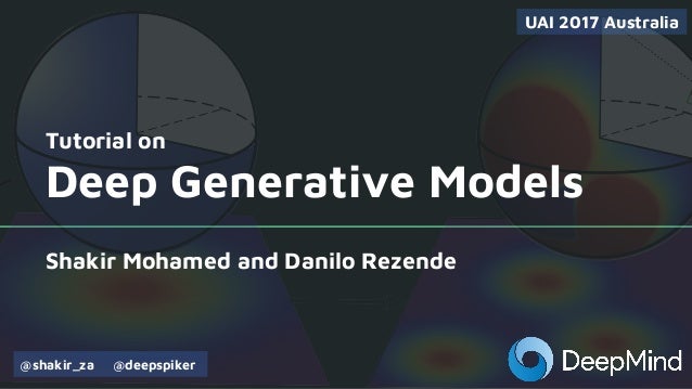 Tutorial on Deep Generative Models