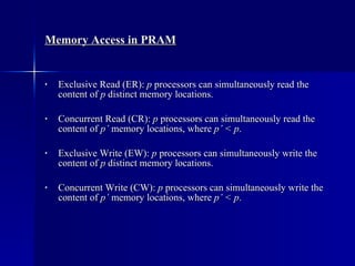 PRAM algorithms from deepika | PPS