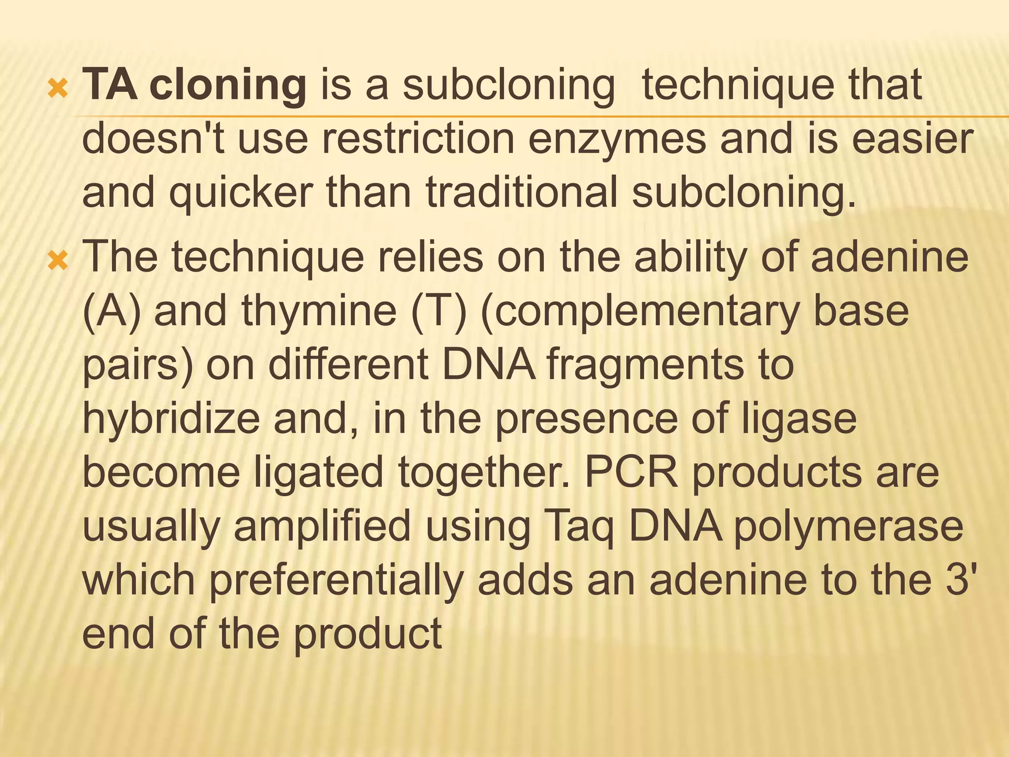 T/A CLONING | PPTX