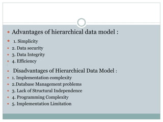 DBMS OF DATA MODEL Deepika 2 | PPT