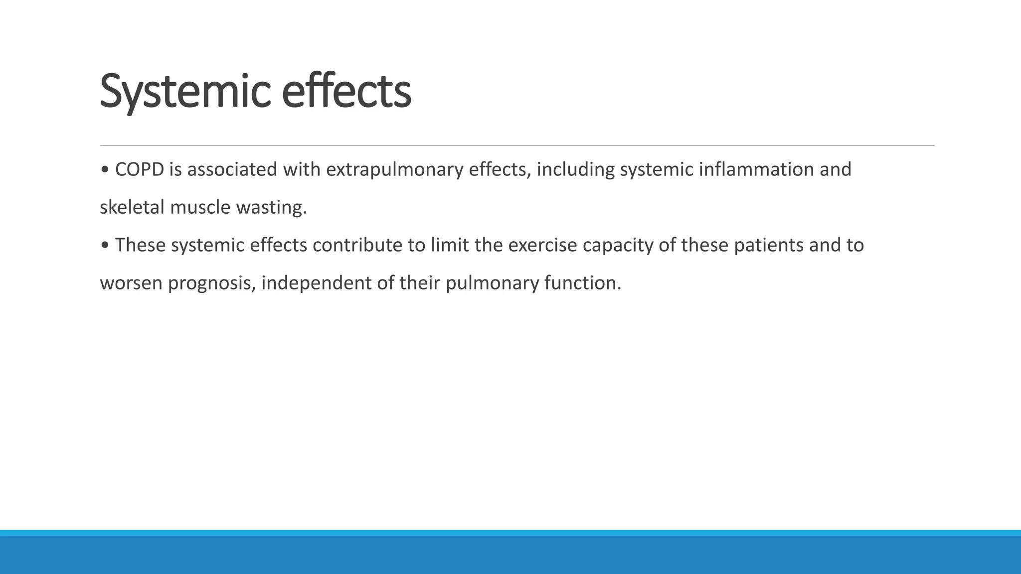 CHRONIC OBSTRUCTIVE PULMONARY DISEASE | PPTX | Lung and Respiratory ...