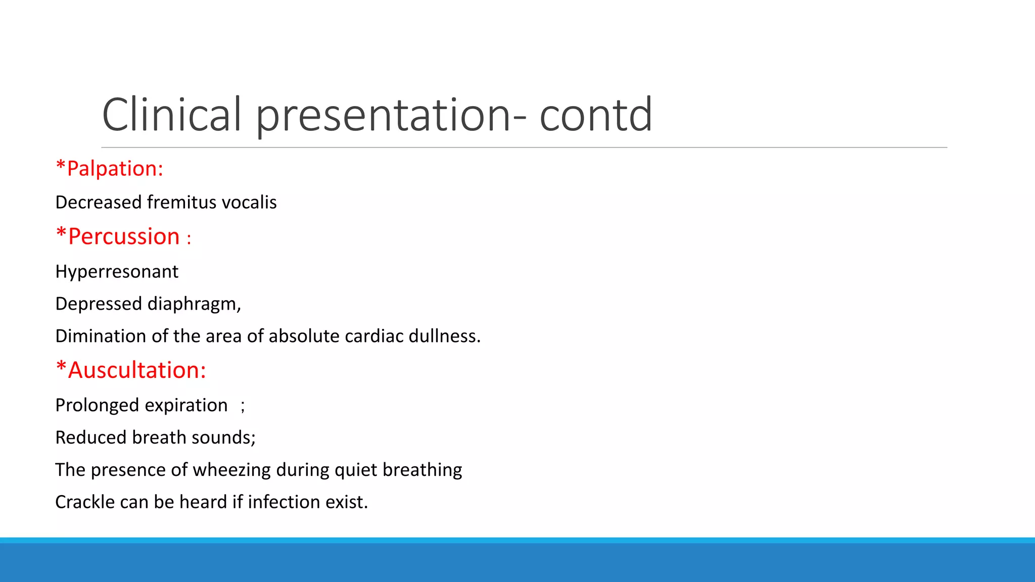 CHRONIC OBSTRUCTIVE PULMONARY DISEASE | PPTX | Lung and Respiratory ...