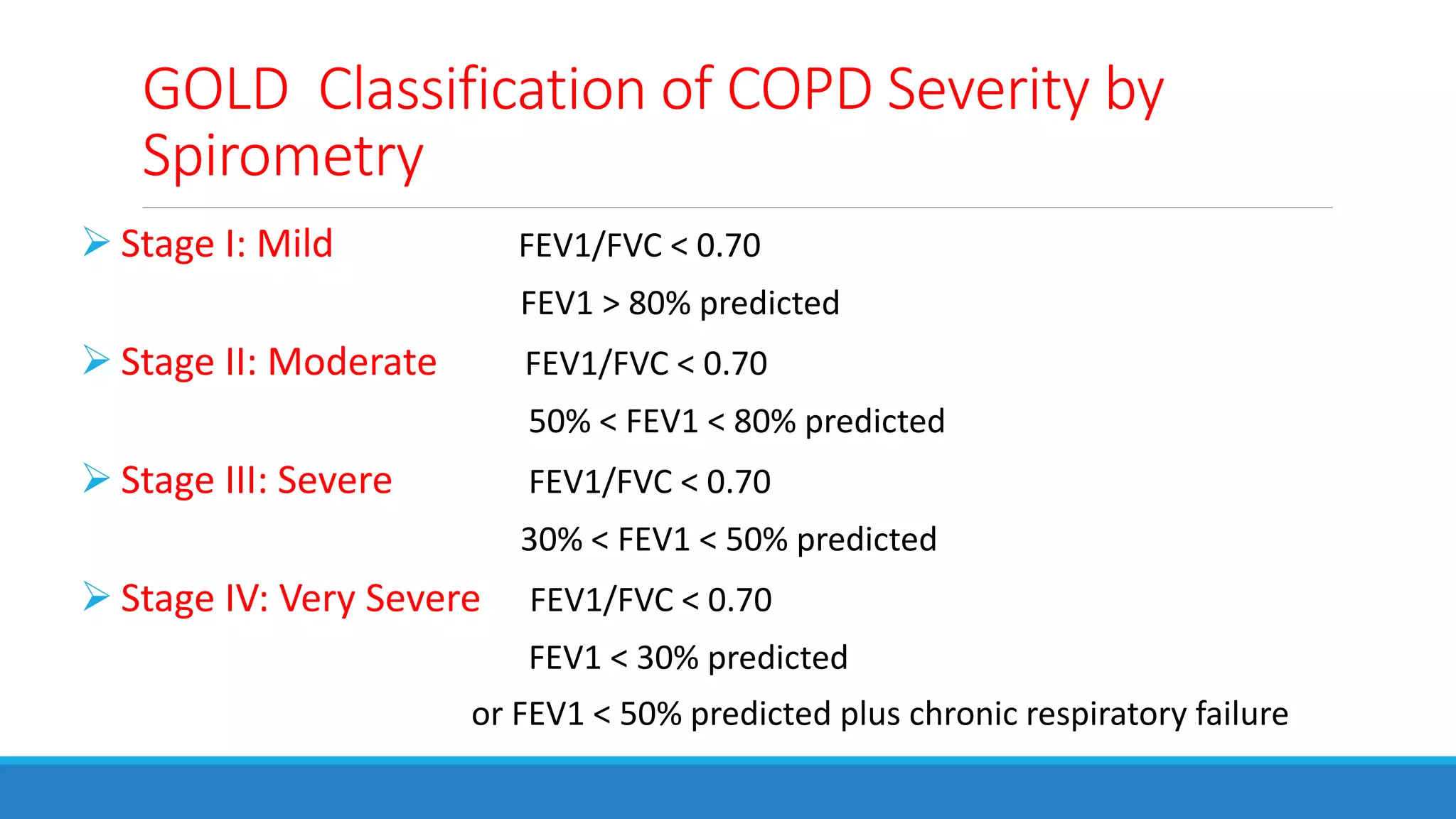 CHRONIC OBSTRUCTIVE PULMONARY DISEASE | PPTX