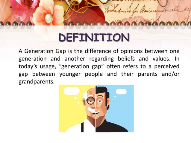 THE GENERATION GAP | PPTX