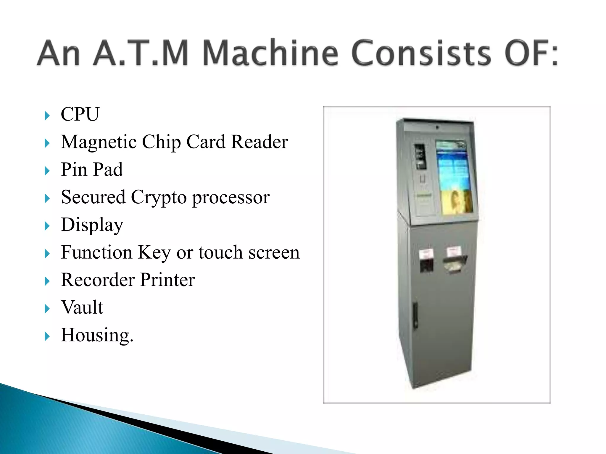 ATM .pptx | Credit Cards | Personal Debt