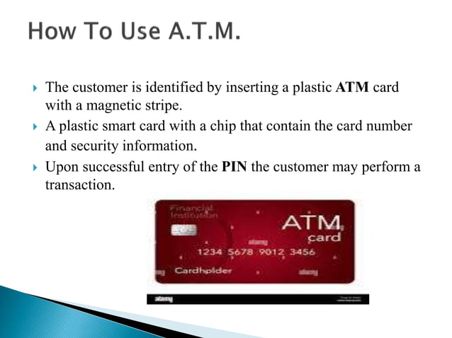 ATM .pptx | Credit Cards | Personal Debt