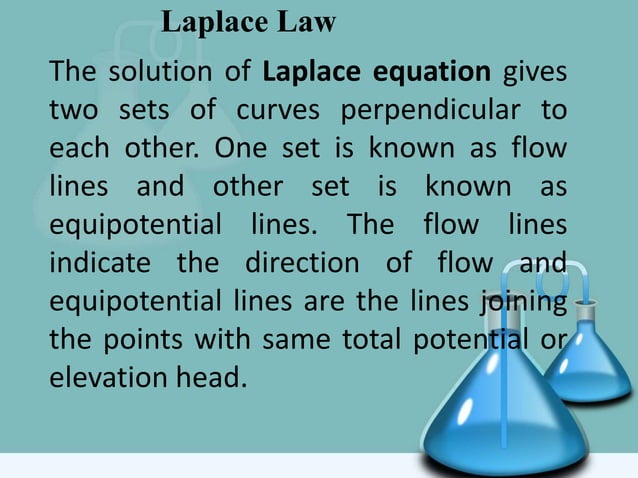 Fundamentals of fluid flow, Darcy's law, Unsaturated Condition ...