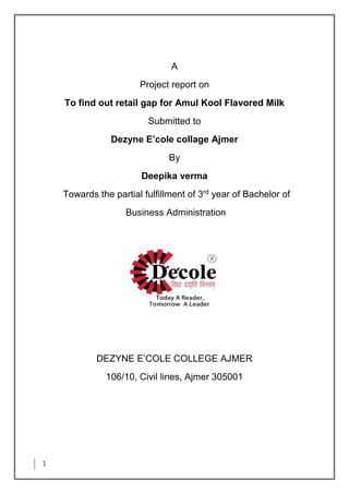 Deepika Verma BBA 3rd Year | PDF