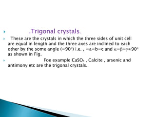 BRAVAIS LATTICES Deepika yadav | PPTX