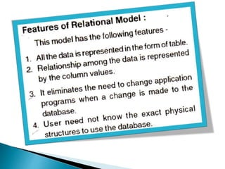 DBMS OF DATA MODEL Deepika yadav 2 | PPT