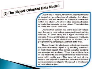 DBMS OF DATA MODEL Deepika yadav 2 | PPT